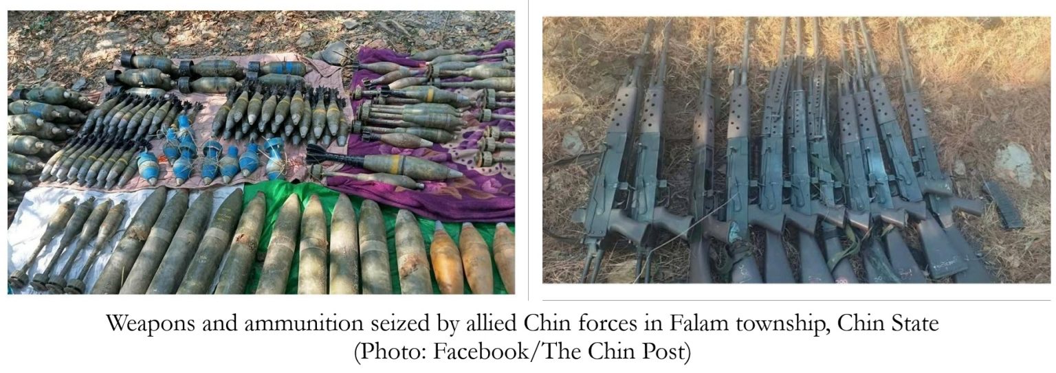 Allied Chin forces seize large arms cache in Falam township – Chinland ...